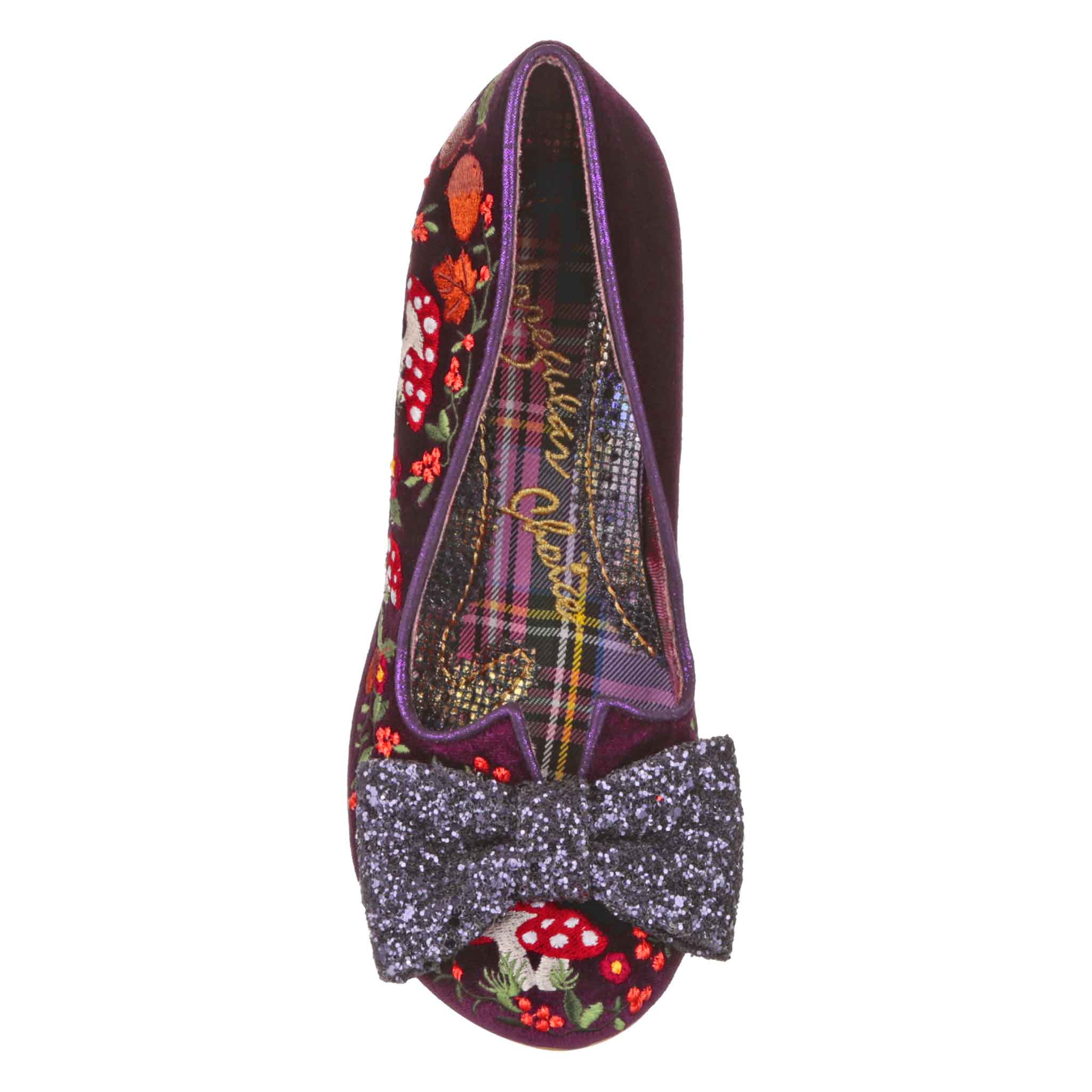 Irregular Choice Womens Forest Forager High Heels - Purple