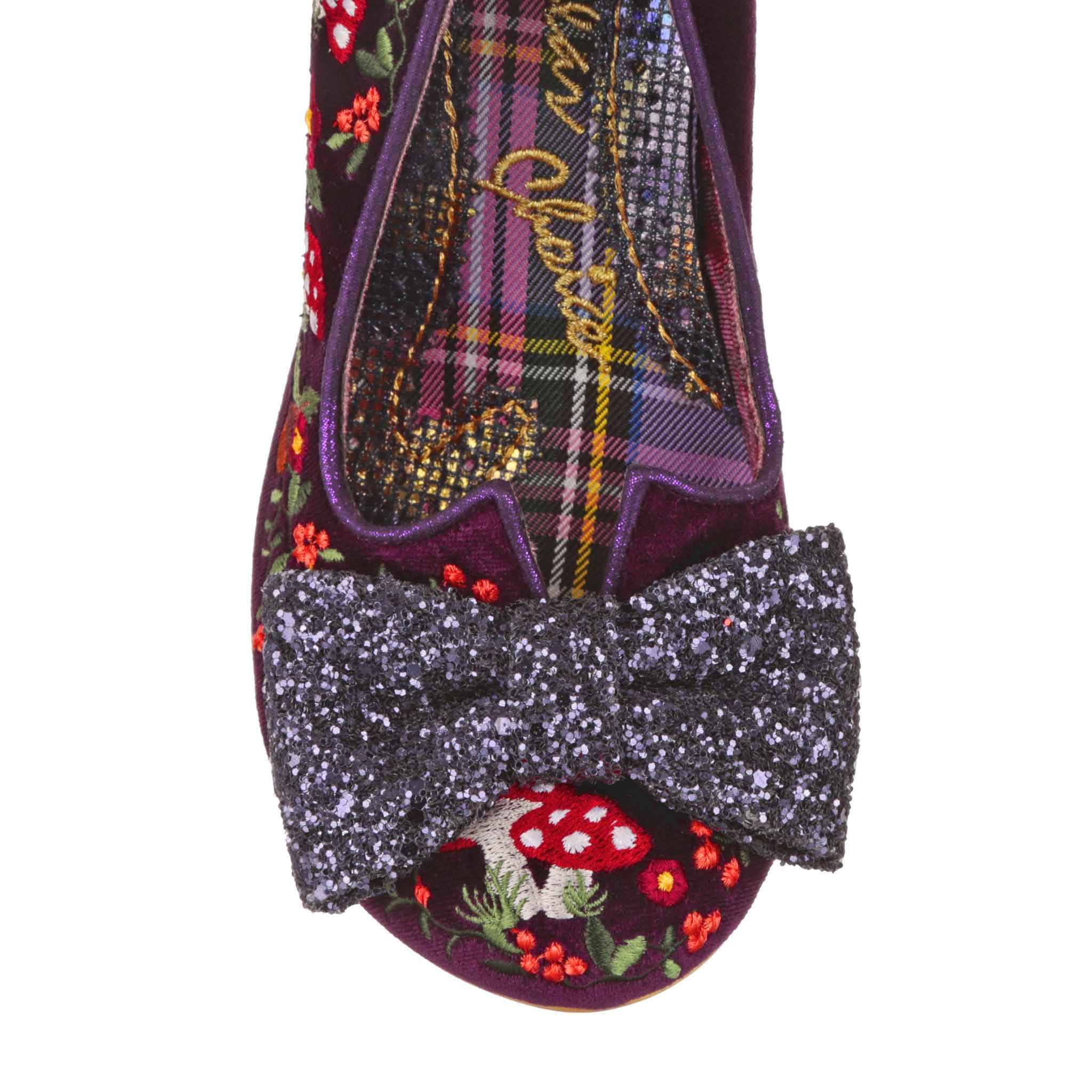 Irregular Choice Womens Forest Forager High Heels - Purple