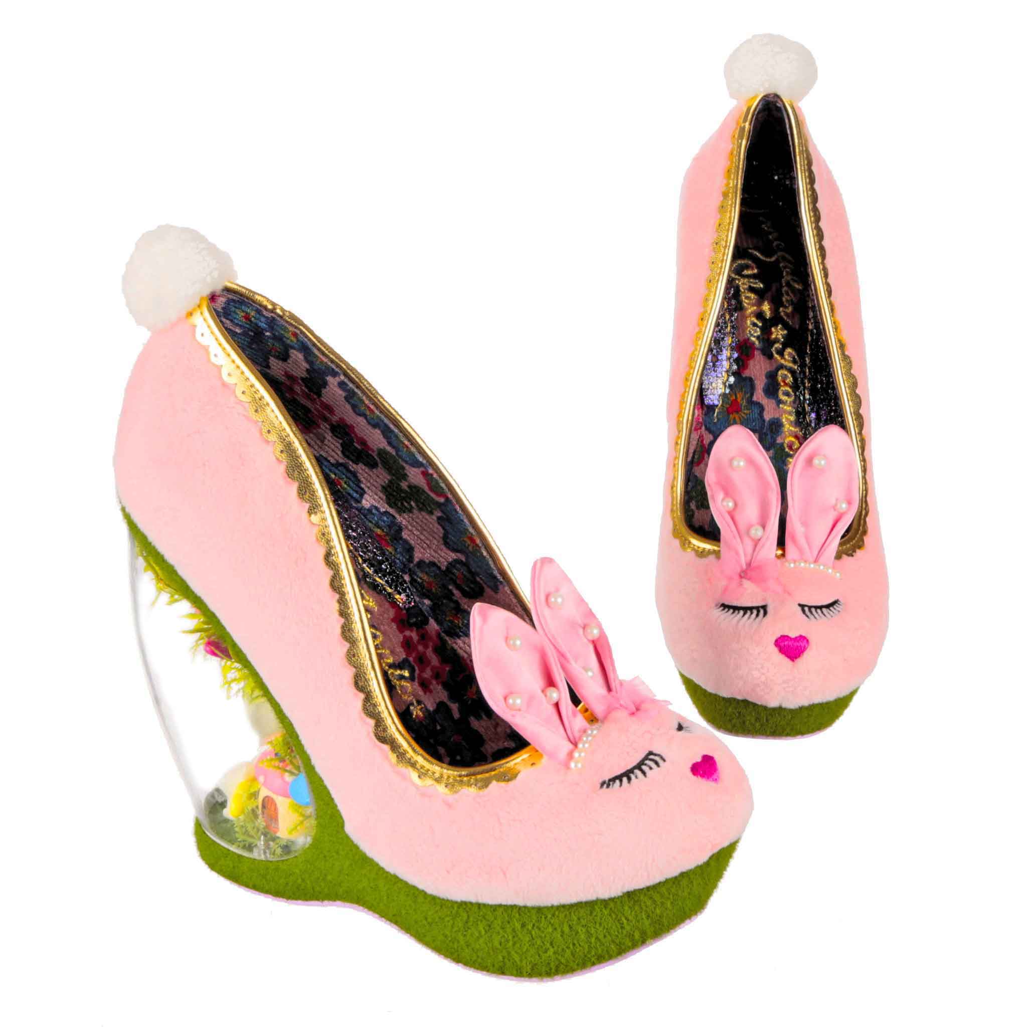 Irregular Choice Just In Time | Rainbow Glitter Heels