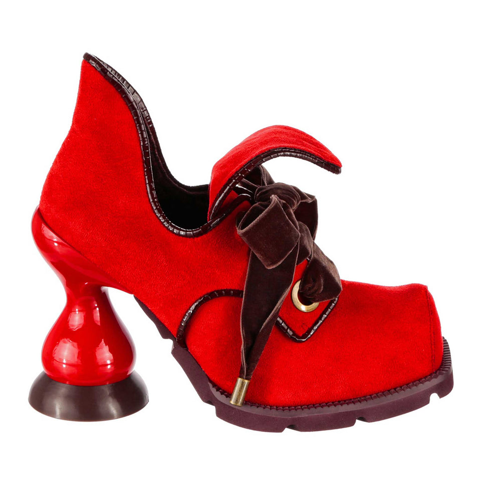 Irregular Choice SSStop It Heels | Bold in Red
