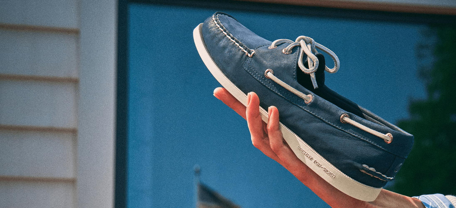 Sperry Mens Authentic 2-Eye Nutmeg | Premium Boat Shoe