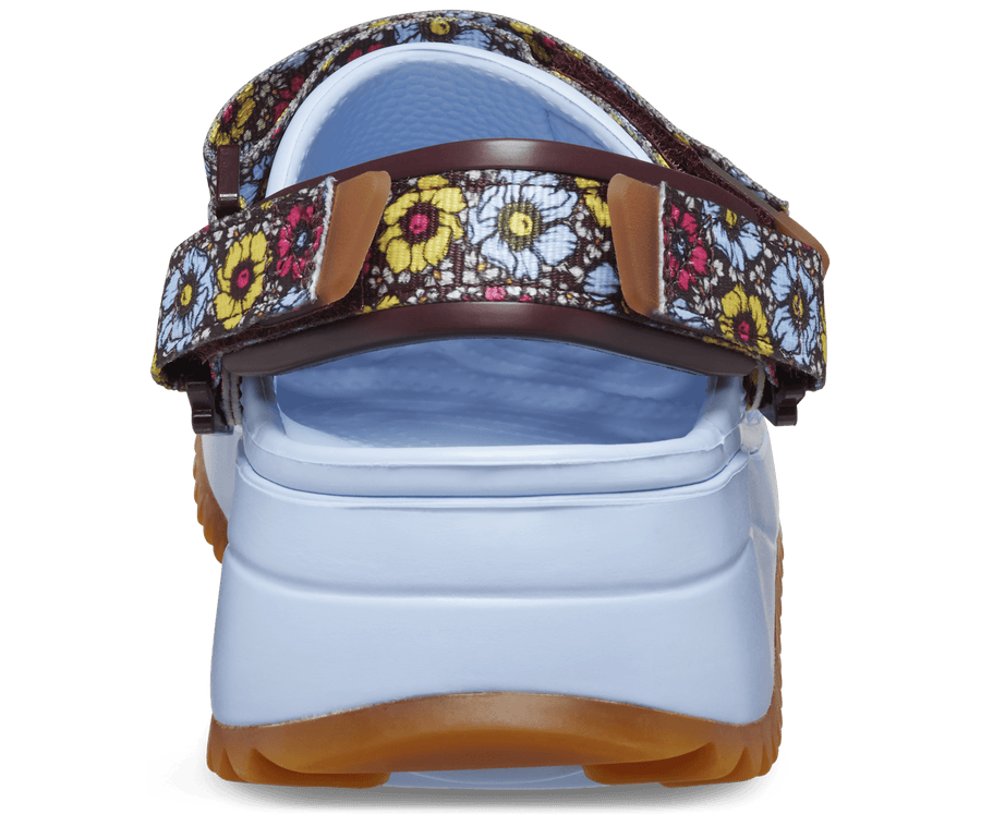 Crocs Unisex Hiker Retro Floral Clog - Blue Calcite – The Foot Factory